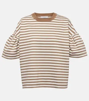 Max Mara Peirak Striped Jersey T-shirt
