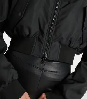 Wardrobe.NYC Cropped Bomber Jacket