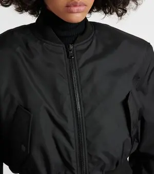 Wardrobe.NYC Cropped Bomber Jacket
