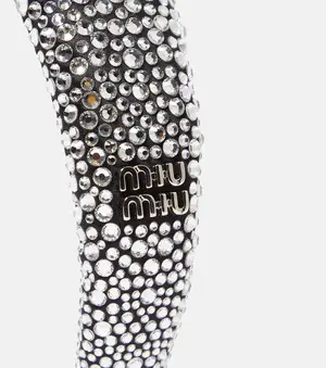 Miu Miu Crystal-embellished Headband