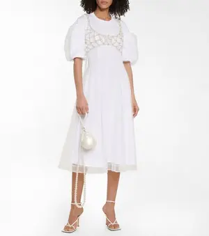 Simone Rocha Egg Embellished Clutch