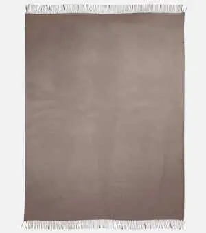 Loro Piana Unito Cashmere Blanket - Grey