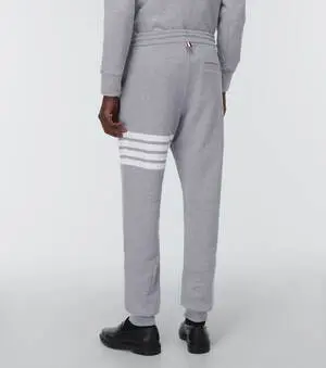 Thom Browne 4-bar Cotton Sweatpants