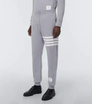 Thom Browne 4-bar Cotton Sweatpants