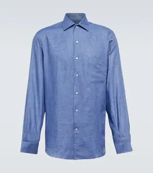 Loro Piana Andre Linen Shirt