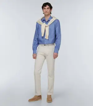 Loro Piana Andre Linen Shirt