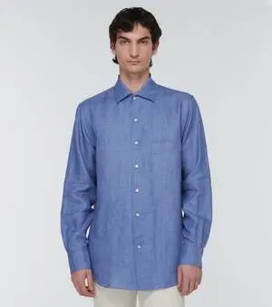 Loro Piana Andre Linen Shirt