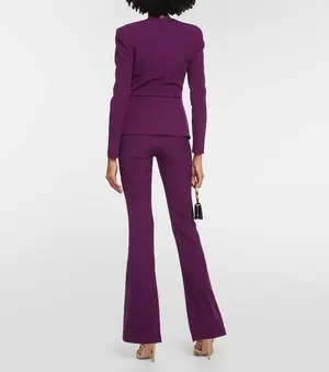 Safiyaa Cutout Crepe Top