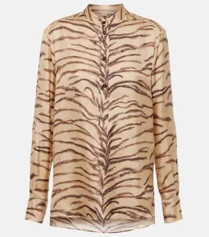 Stella McCartney Printed Silk Shirt