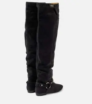 Isabel Marant Selize Over-the-knee Suede Boots
