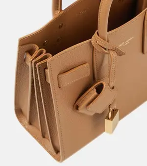 Saint Laurent Sac De Jour Nano Leather Tote - Brown