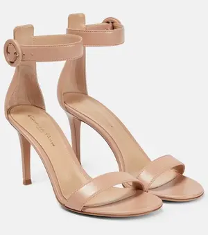 GIANVITO ROSSI Portofino 85 Leather Sandals