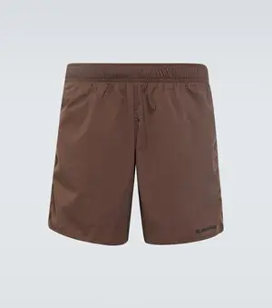 JIL SANDER Swim Trunks - Brown