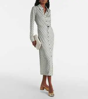 Tory Burch Printed Shirt Dress