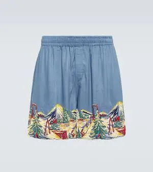 Bode Drawstring Shorts For Men