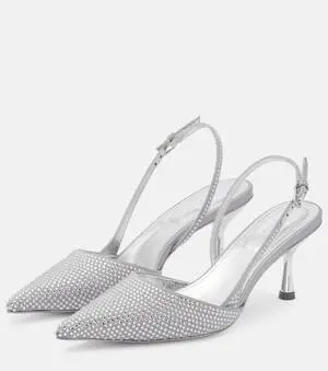 Simkhai Dylan Embellished Slingback Pumps
