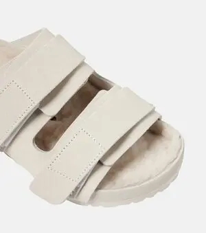 BIRKENSTOCK X Tekla Uji Suede Slides - White