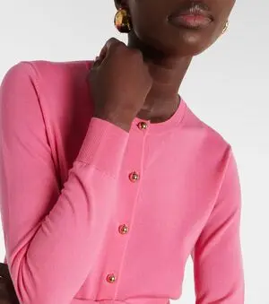 Carolina Herrera Virgin Wool Cardigan