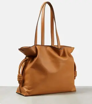 Loewe Flamenco Large Leather Clutch