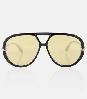 Bottega Veneta Aviator Sunglasses - Black