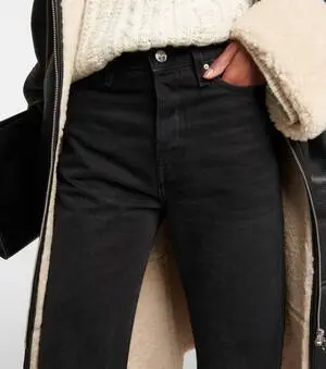 TOTEME High-rise Straight Jeans