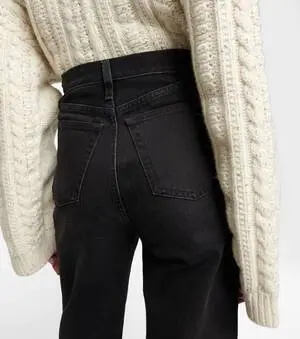 TOTEME High-rise Straight Jeans
