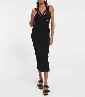 DION LEE Interlink Midi Dress