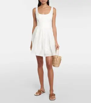 Zimmermann Alight Bustier Mini Dress