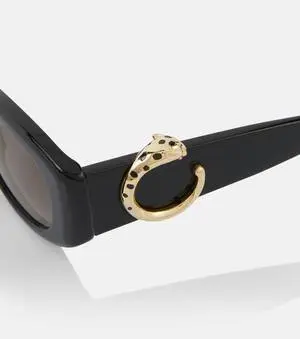 Cartier Panthère De Square Sunglasses