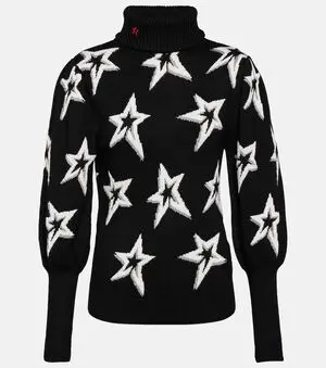Perfect Moment Star Dust Wool Turtleneck Sweater
