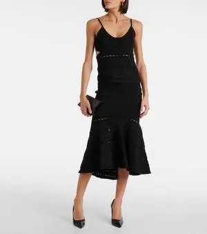 Victoria Beckham Flared Midi Skirt