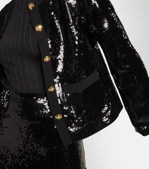 NILI LOTAN Katherine Sequined Jacket
