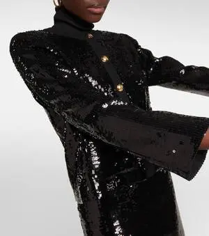 NILI LOTAN Katherine Sequined Jacket