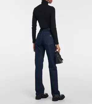 Ag X Emrata Alexxis Straight Jeans