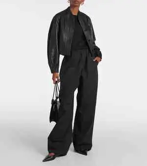 FFORME Dayne Cotton Wide-leg Pants