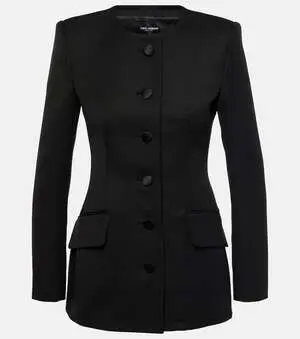 Dolce & Gabbana Crepe Blazer