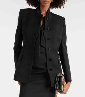 Dolce & Gabbana Crepe Blazer