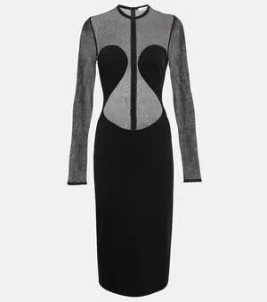 Alaia Sheer Cocktail Dresses