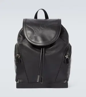 CHRISTIAN LOUBOUTIN Explorafunk Logo Backpack - Black