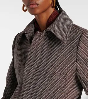 Victoria Beckham Tailored Virgin Wool Coat
