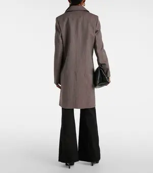 Victoria Beckham Tailored Virgin Wool Coat