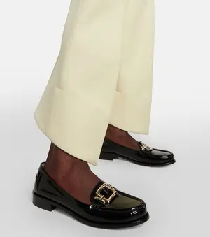 ROGER VIVIER Morsetto Leather Loafers