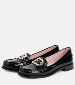 ROGER VIVIER Morsetto Leather Loafers