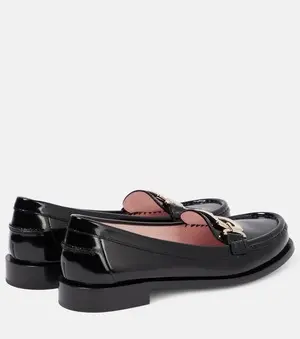 ROGER VIVIER Morsetto Leather Loafers