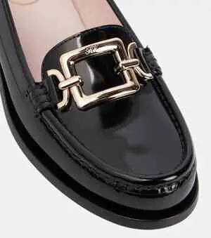 ROGER VIVIER Morsetto Leather Loafers