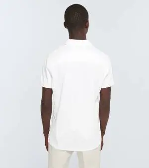 Derek Rose Ramsay Cotton-blend Polo Shirt