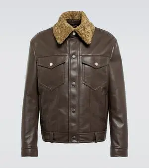 Nanushka Boyce Regenerated Leather Jacket