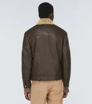 Nanushka Boyce Regenerated Leather Jacket
