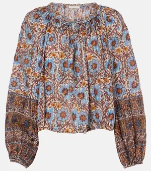 Ulla Johnson Silva Printed Blouse