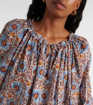 Ulla Johnson Silva Printed Blouse
